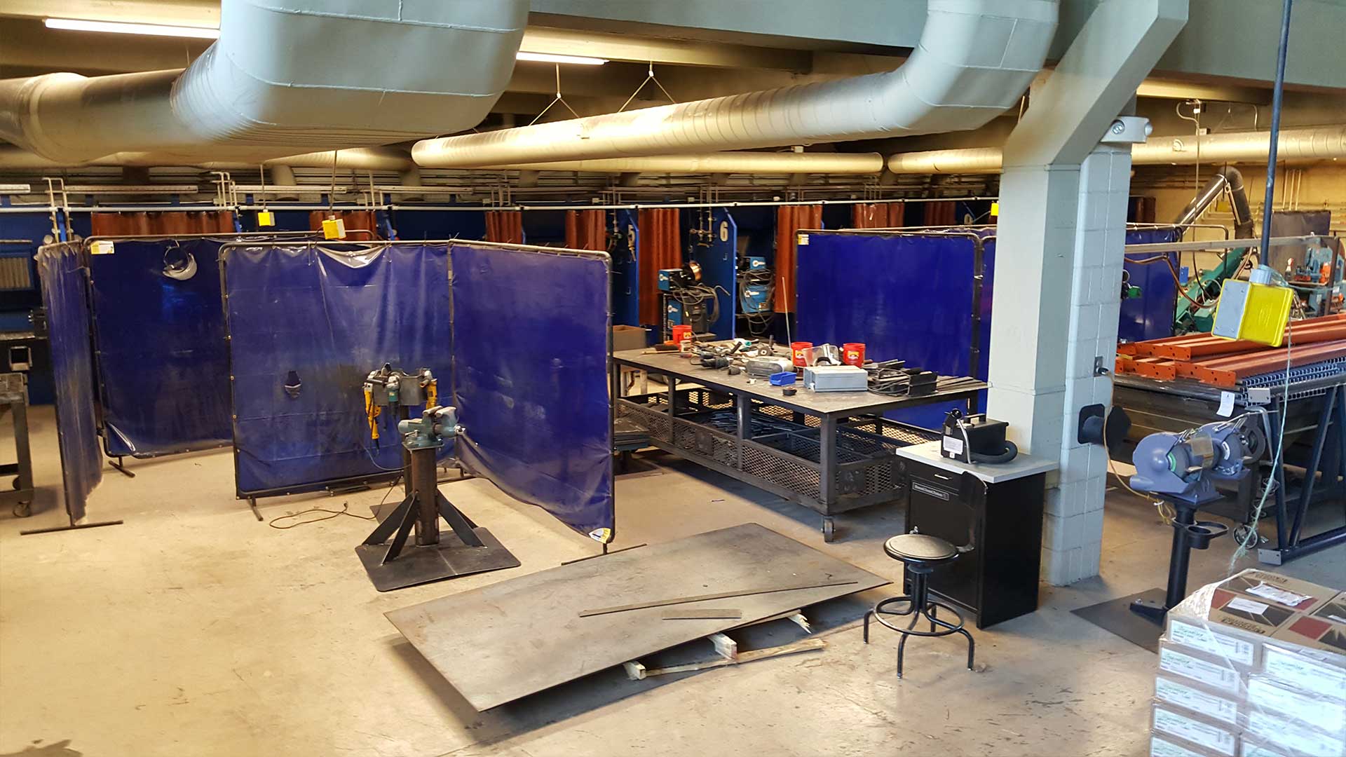 Skill Center: Welding Shop | United Tribes Technical College